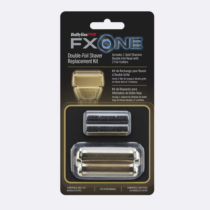 BaBylissPRO FXONE Gold Double Foil Shaver Replacement Foil and Cutter – Diamond Beauty Online