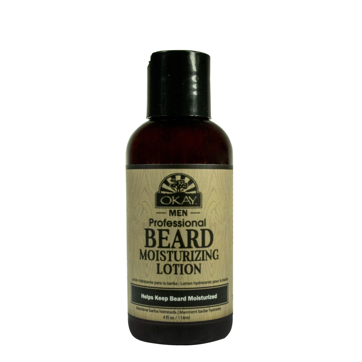 Okay Beard Moisturizing Lotion 4oz Hydrating & Softening Grooming Care ...