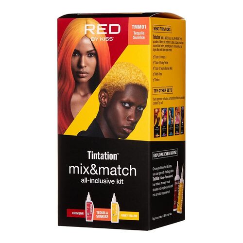 Tintation Mix & Match Kit All-In-One Semi Permanent Hair Color Set ...