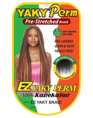 Yaky Perm Pre-Streched Braid Hair Extension – Diamond Beauty Online