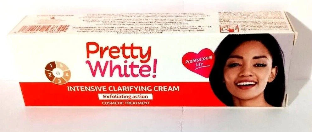 Pretty White Clarifying & Exfoliating Cream 50ML – Diamond Beauty Online